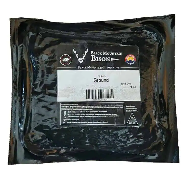 Premium American Bison Burger Patties | Black Mountain Bison