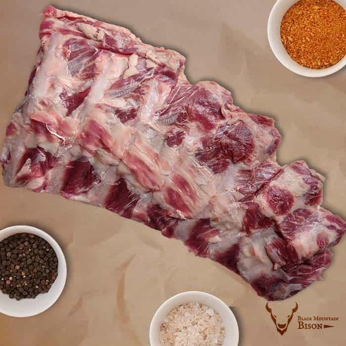 Premium Bison Back Ribs | Black Mountain Bison